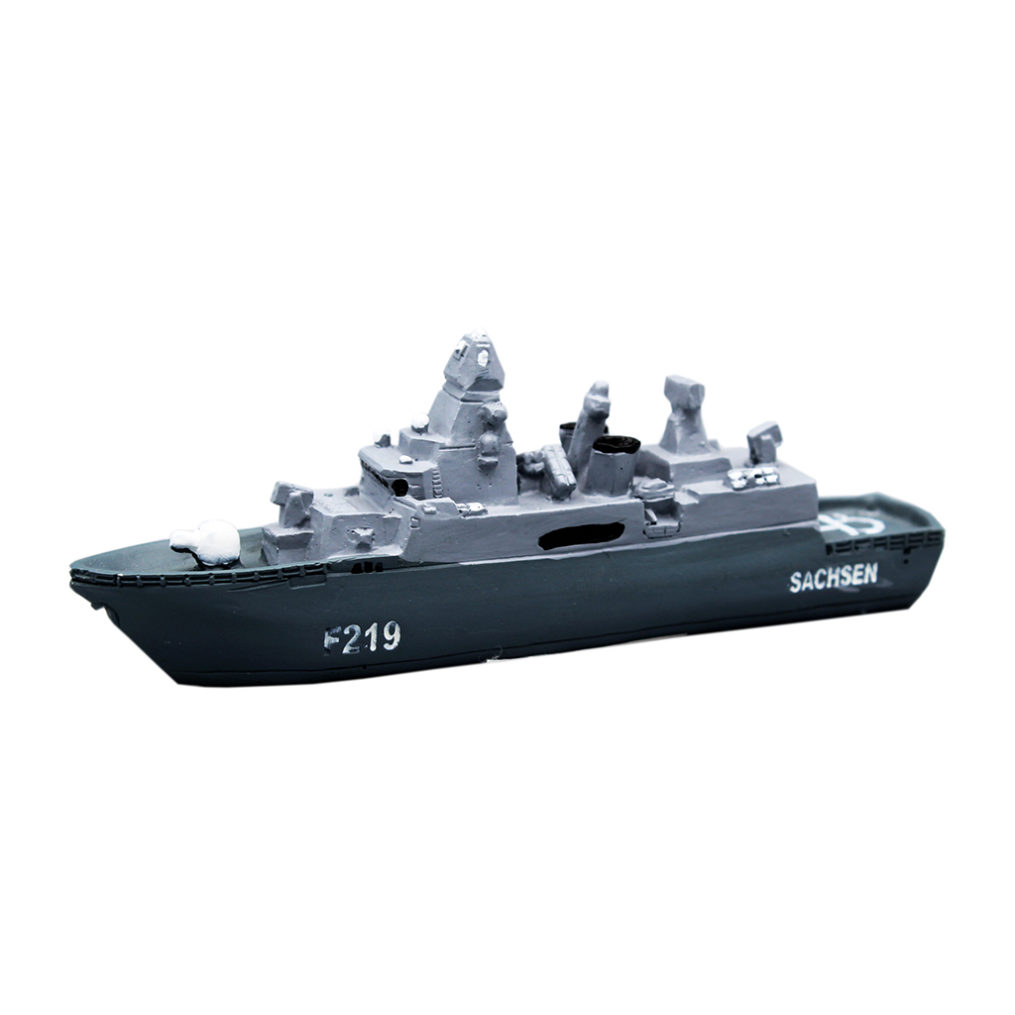 Minischiff Fregatte "Sachsen" F 219 - Maritimer Onlineshop