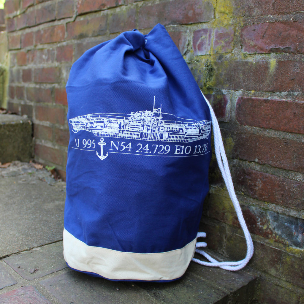 Seesack mit Skizze U 995 - Maritimer Onlineshop